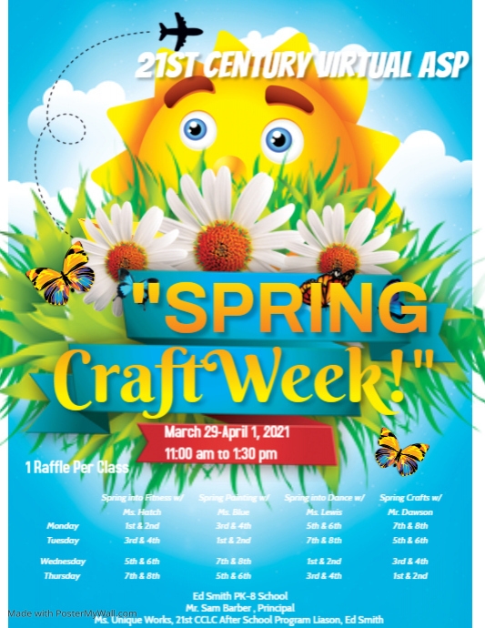 Copy of Copy of spring break poster | PosterMyWall