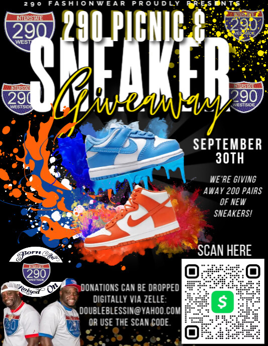Sneaker ball Invitation flyer | PosterMyWall