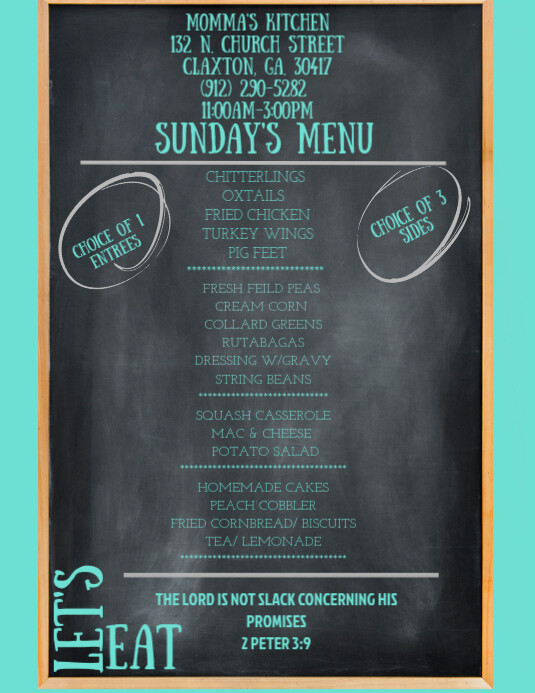 Copy of Set Menu Template | PosterMyWall