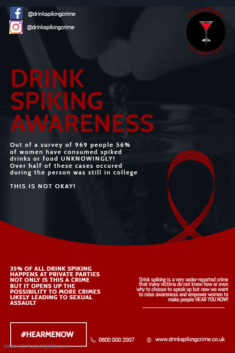 domestic abuse Awareness Month Flyer Template | PosterMyWall