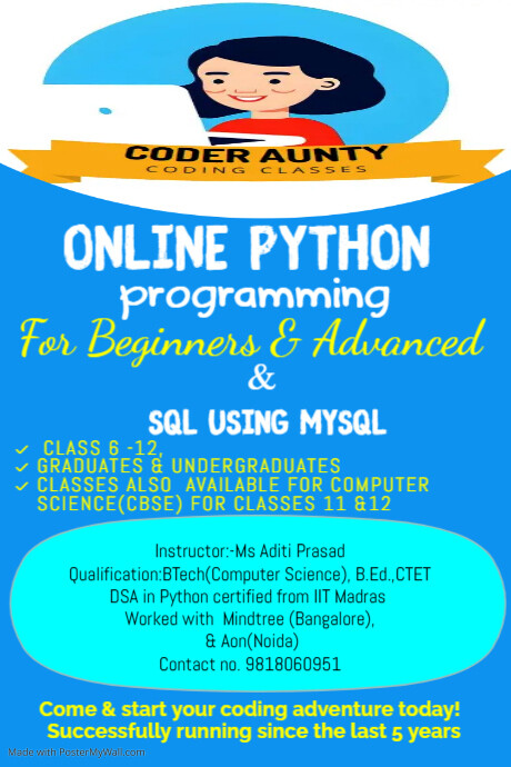 Coding classes for kids flyer template | PosterMyWall
