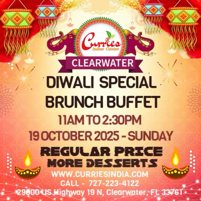 Diwali Festival Sale Ad Post Template | PosterMyWall