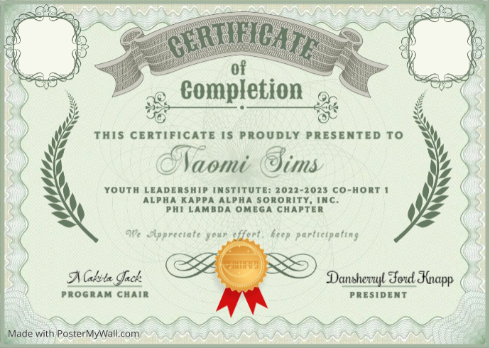 Custom Certificate Design Template | PosterMyWall