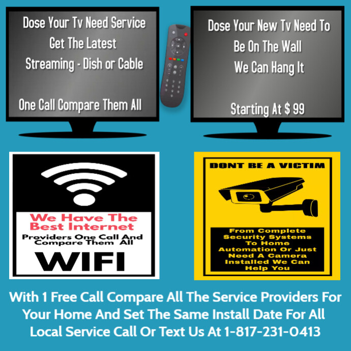 Copy of Copy of Stay Home Instagram Post Remote TV Control ad ...