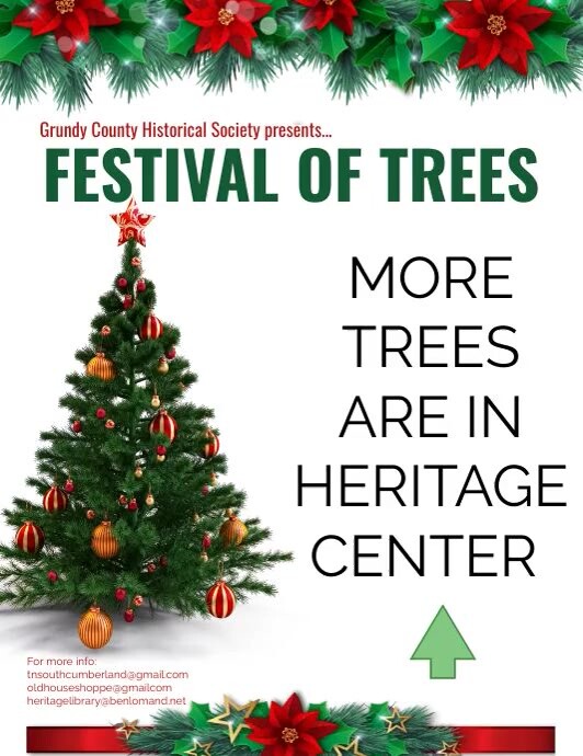 Copy of christmas tree festival poster (1) | PosterMyWall