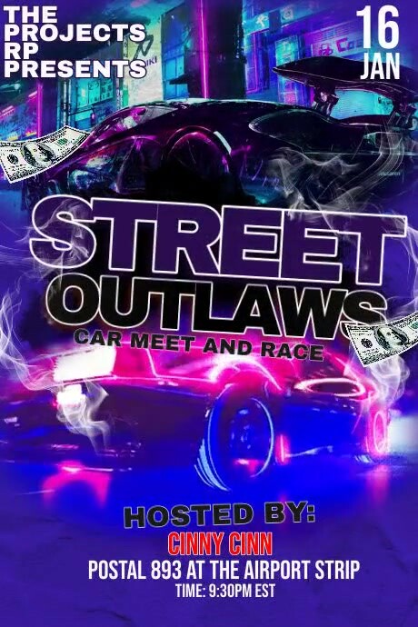 Street Outlaws Video Ads | PosterMyWall