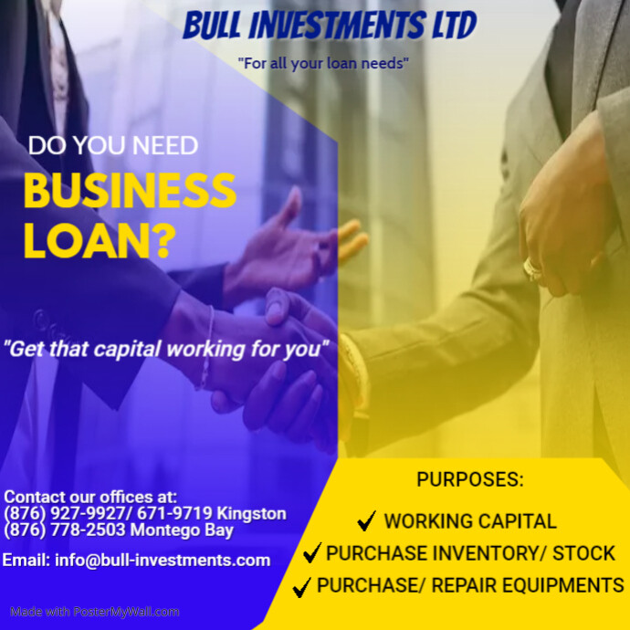 Business Loan | PosterMyWall