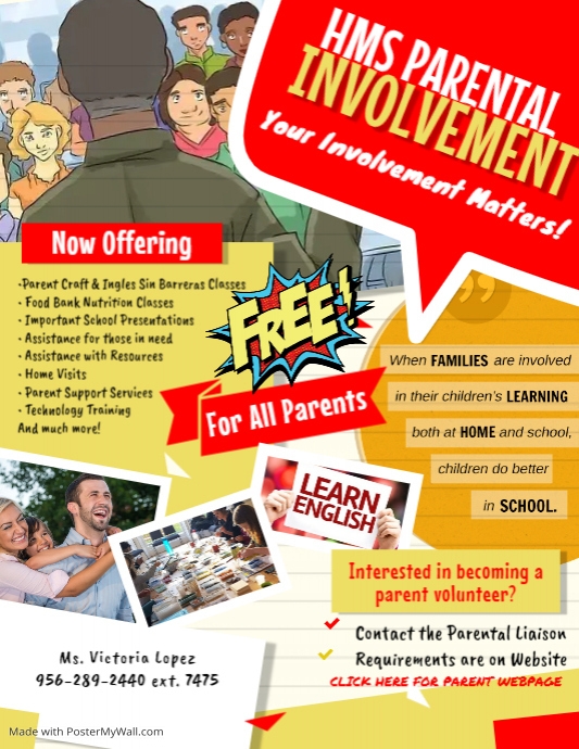 Parental Involvement Flyer | PosterMyWall