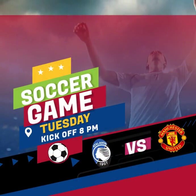 Copy of Soccer Game Instagram Post | PosterMyWall