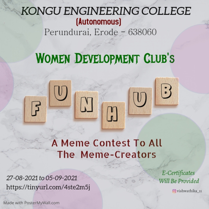 Copy of Wood Block Tiles Creative Post | PosterMyWall