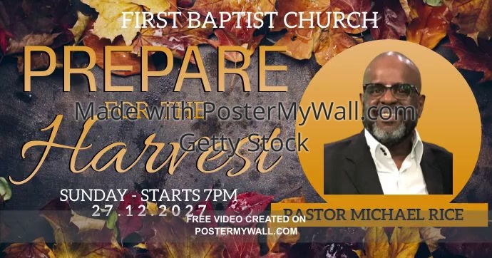 church HARVEST service design template | PosterMyWall