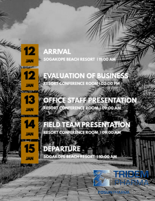 Copy of Copy of SCHEDULE DESIGN TEMPLATE | PosterMyWall