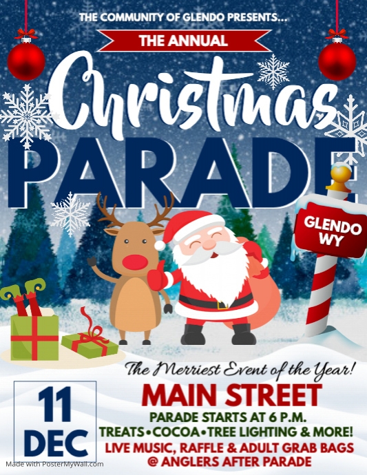 Copy of CHRISTMAS PARADE | PosterMyWall