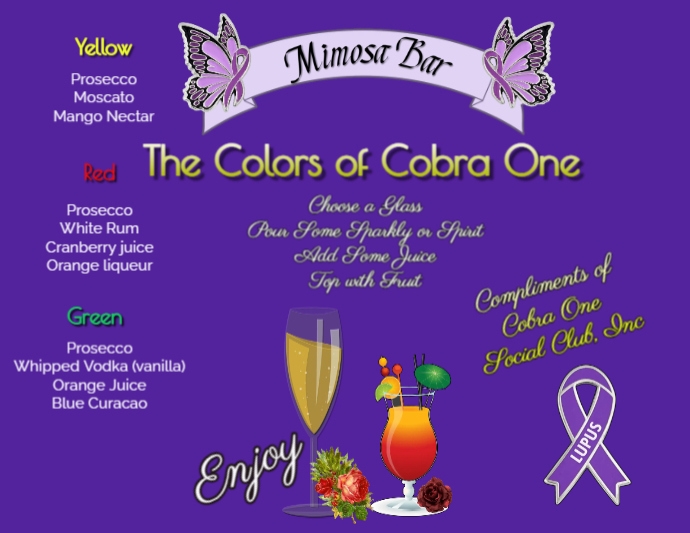 Copy of Mimosa Bar Poster | PosterMyWall