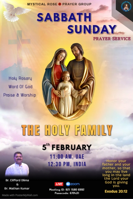 5-Feb-23 - Sabbath Sunday Service | PosterMyWall