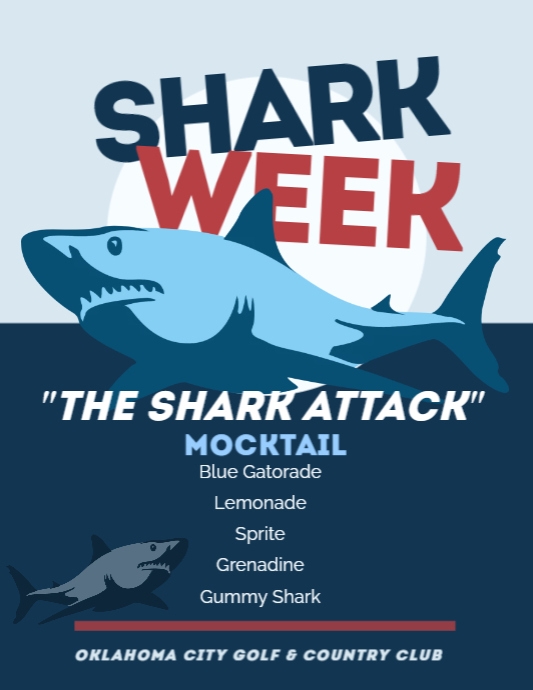Shark Week Flyer | PosterMyWall