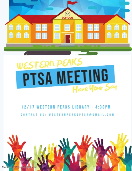 PTA Meeting Poster | PosterMyWall