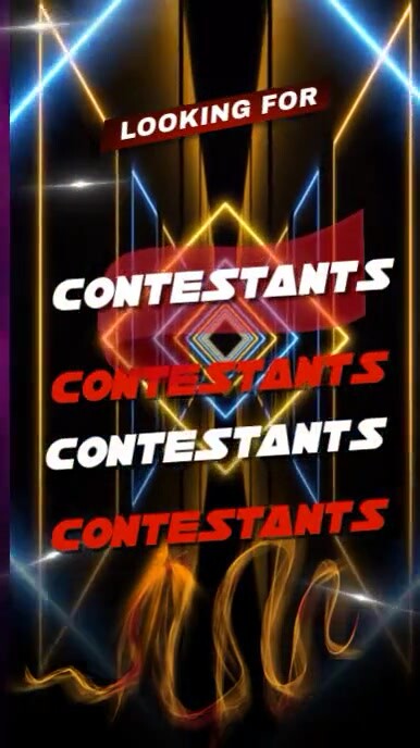 Copy of CONTESTANTS | PosterMyWall