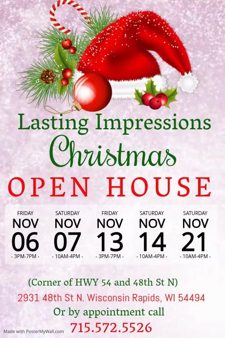 Copy of Christmas open house | PosterMyWall
