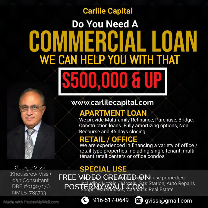 Commercial Loans | PosterMyWall
