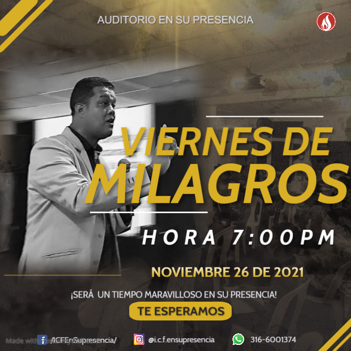 Copia de CHURCH LIVE STREAM THUMBNAIL Design Template | PosterMyWall