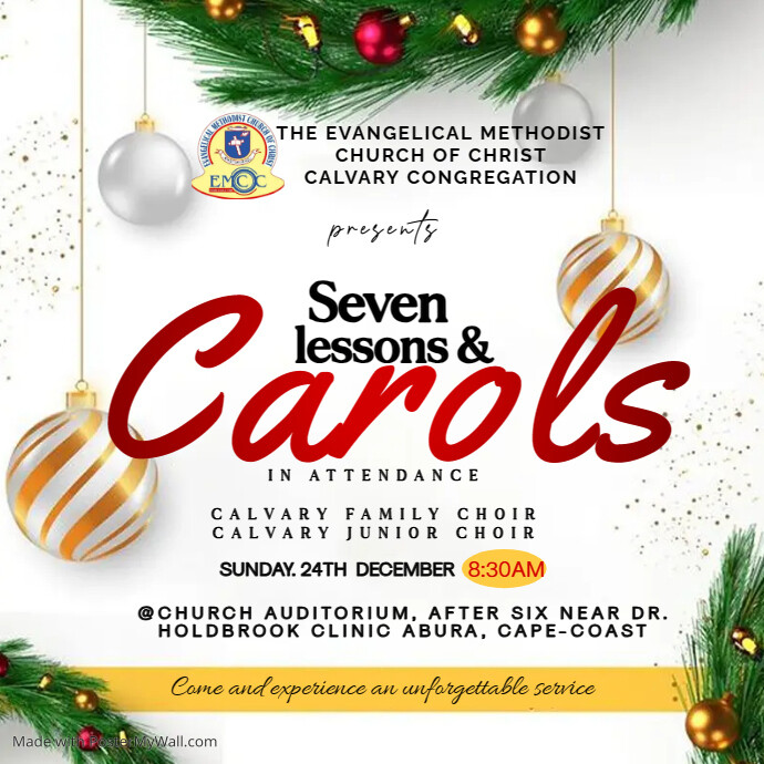 Carols Night | PosterMyWall