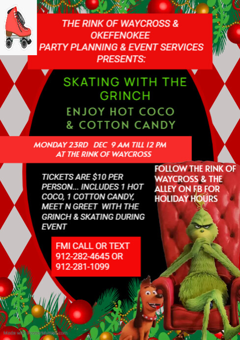 Grinchmas Party Invitation | PosterMyWall