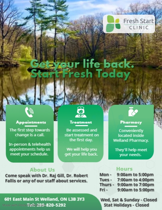 Copy of Front Fresh start version 2 | PosterMyWall