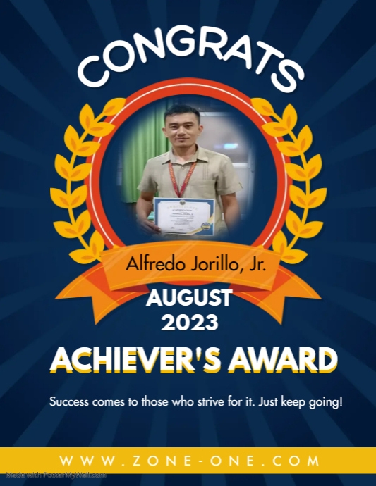 Copy of Custom Staff and Employee Best Award | PosterMyWall