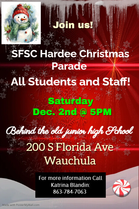 Copy of Christmas Parade Event Template | PosterMyWall