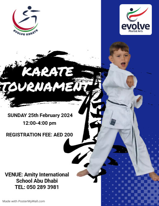 Karate Poster Ads (2) | PosterMyWall