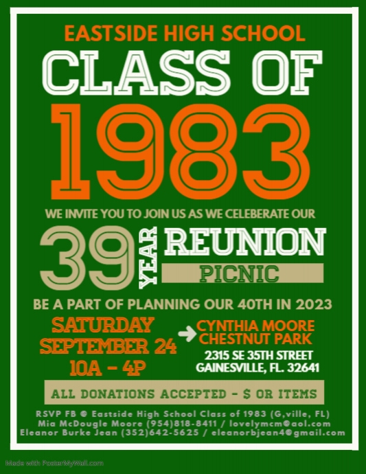 Class Reunion Flyer | PosterMyWall