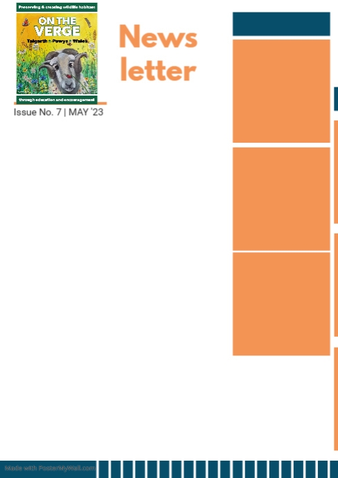 Orange Custom Branded Newsletter Page | PosterMyWall