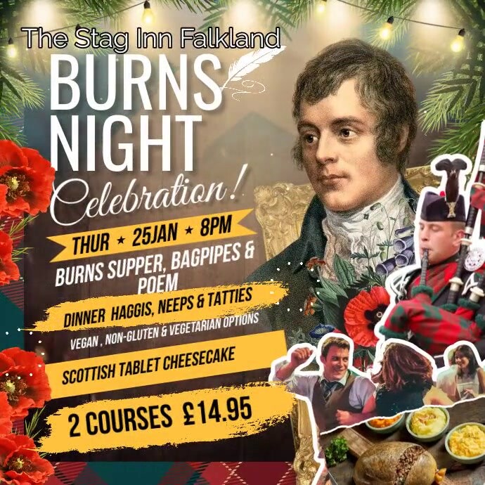 Copy of Burns Night Celebration Post Template | PosterMyWall