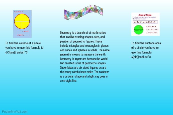 Geometry Poster | PosterMyWall