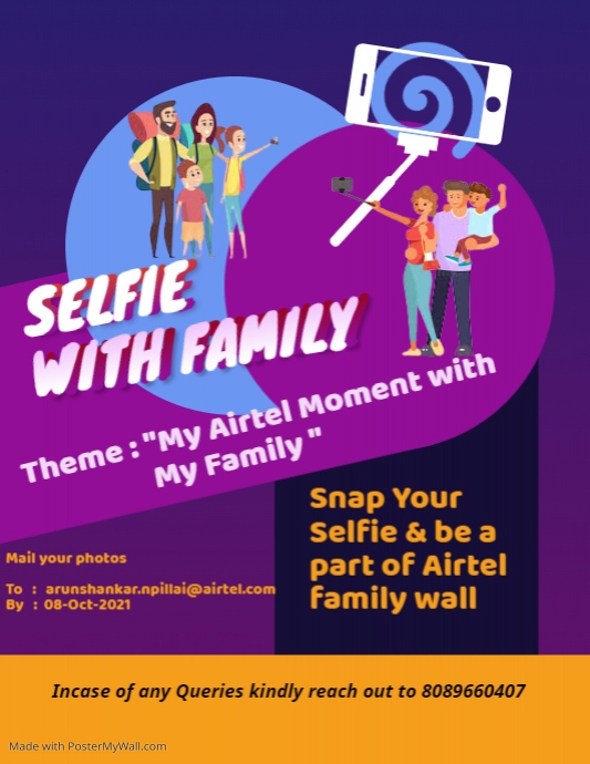 Copy of Selfie Contest Flyer | PosterMyWall