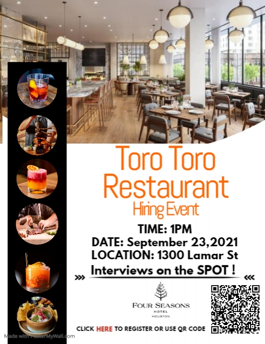 Final Toro Toro Hiring event | PosterMyWall