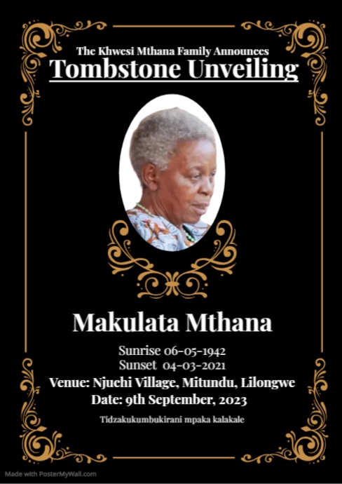 Funeral Program Template | PosterMyWall