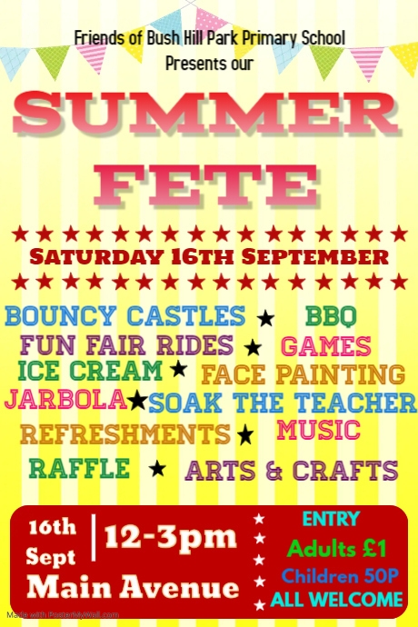 Copy of Summer Fayre Poster | PosterMyWall