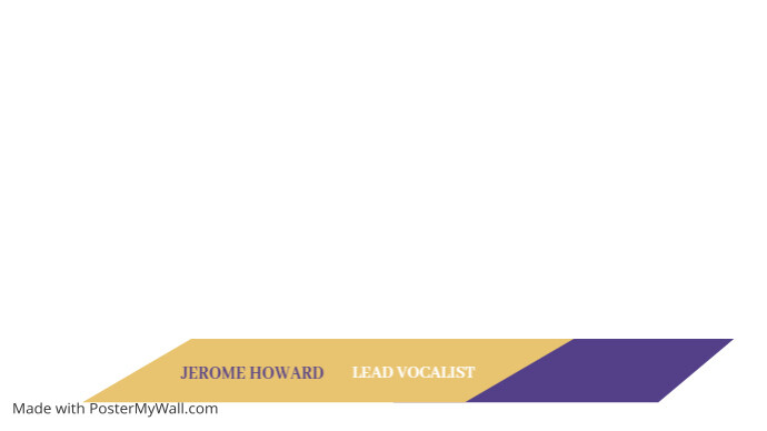 lower thirds nameplate (2) | PosterMyWall