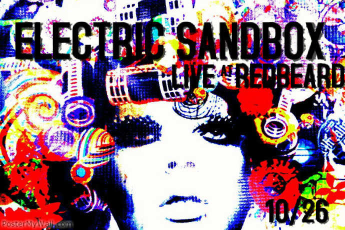 Copy of Electric Sandbox at Redbeard Brewing Oct 26! | PosterMyWall
