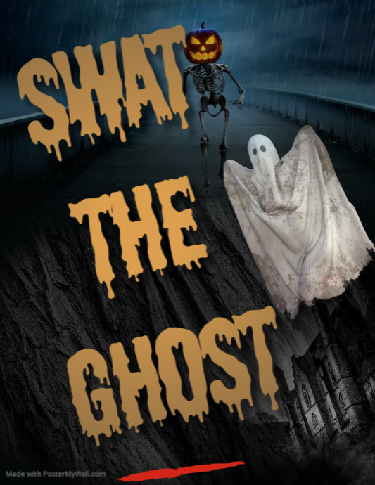 Copy of Halloween Ghost Tour Flyer | PosterMyWall