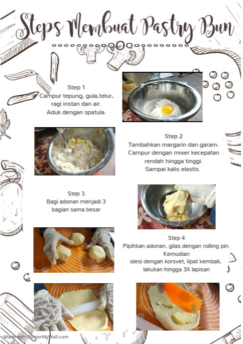 White Elegant Recipe Card Template | PosterMyWall