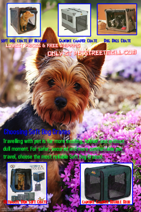 Soft Dog Crates | PosterMyWall