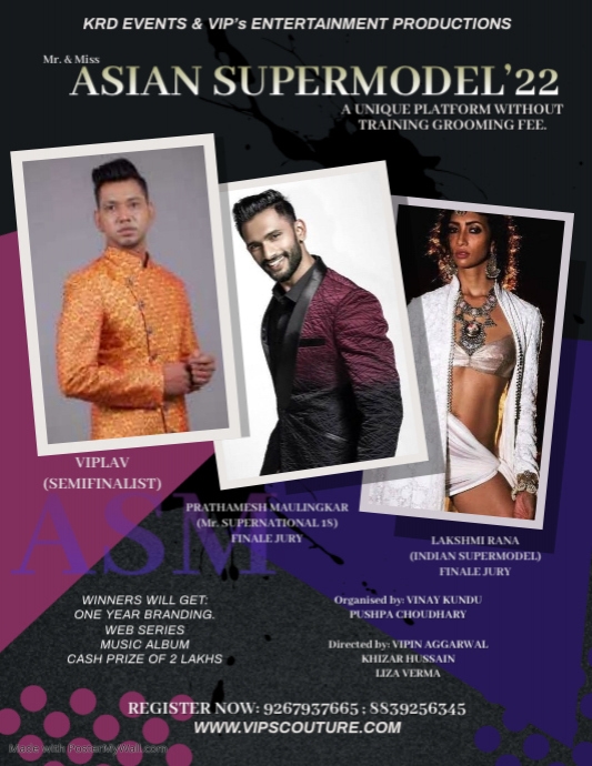 Copy of Model Agency Flyer | PosterMyWall