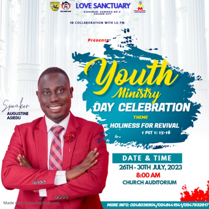 youth service | PosterMyWall