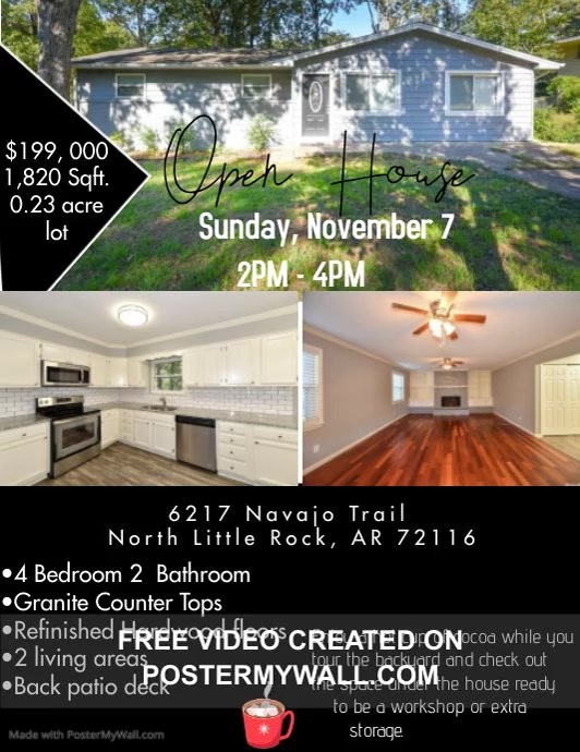 Copy of Minimalist Open House New Model Home Flyer Vi | PosterMyWall