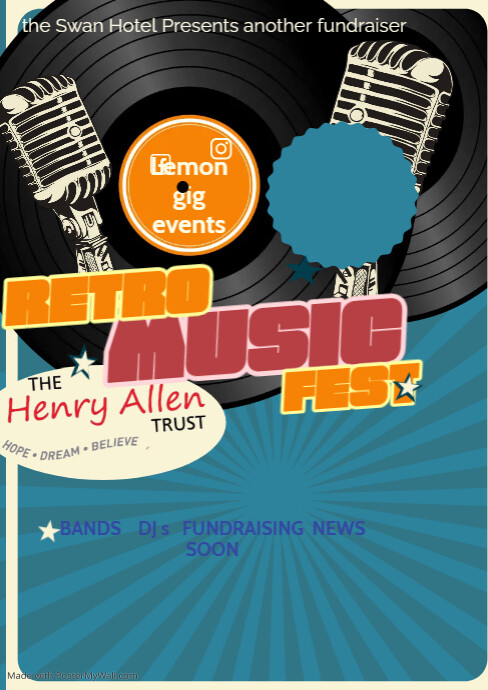 RETRO PARTY POSTER | PosterMyWall