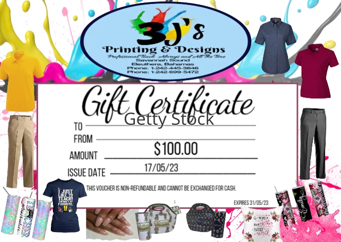 Gift Certificate | PosterMyWall