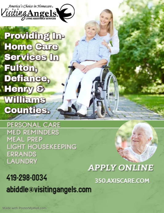 Copy of Home Health Aide Elder Service Caregiver | PosterMyWall